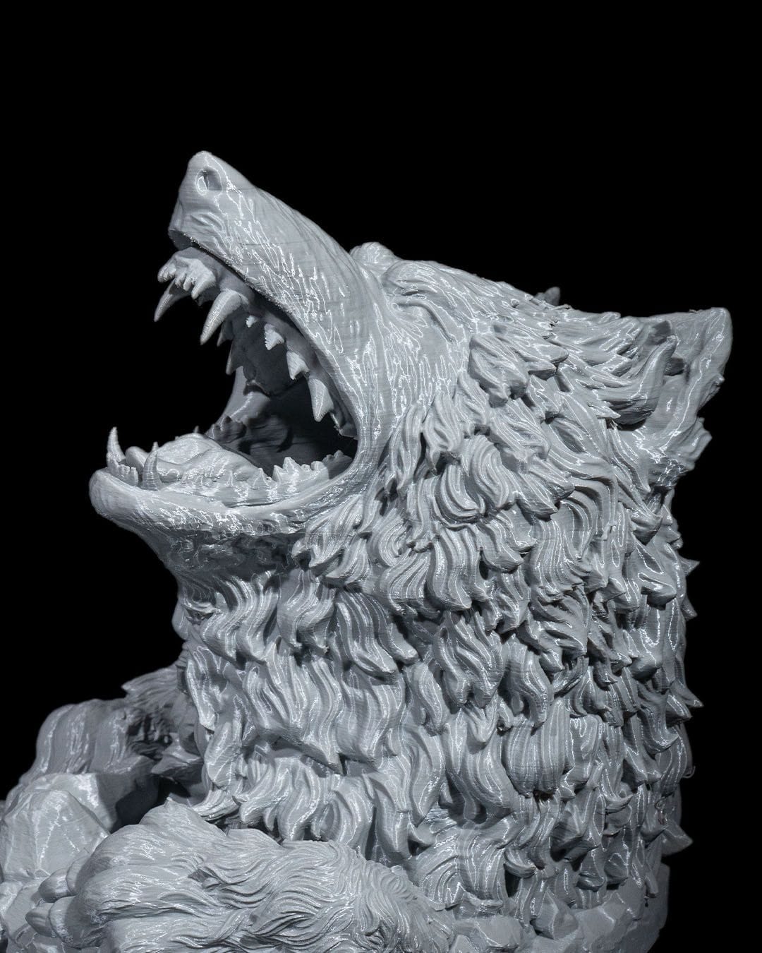 Wolf Bite Dice Tower - Kingfisher 3D Printing - Premium Print-on-Demand ...